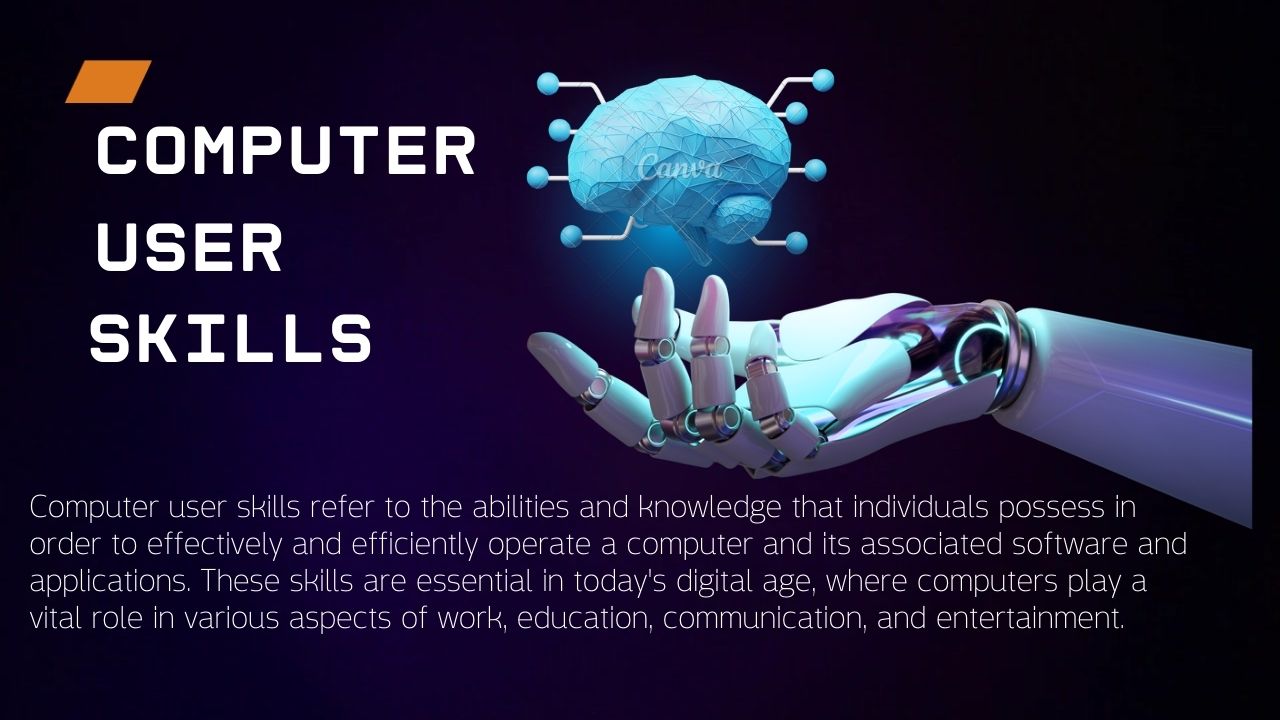 Summary of Computer User Skills